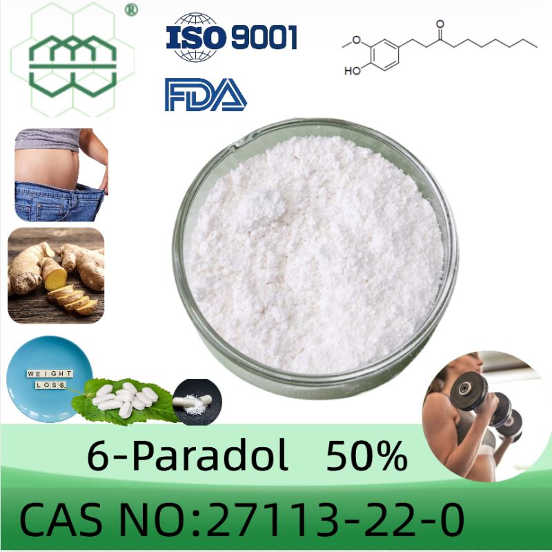 High Quality 6-Paradol manufacturer CAS No.: 27113-22-0 50% purity min ...